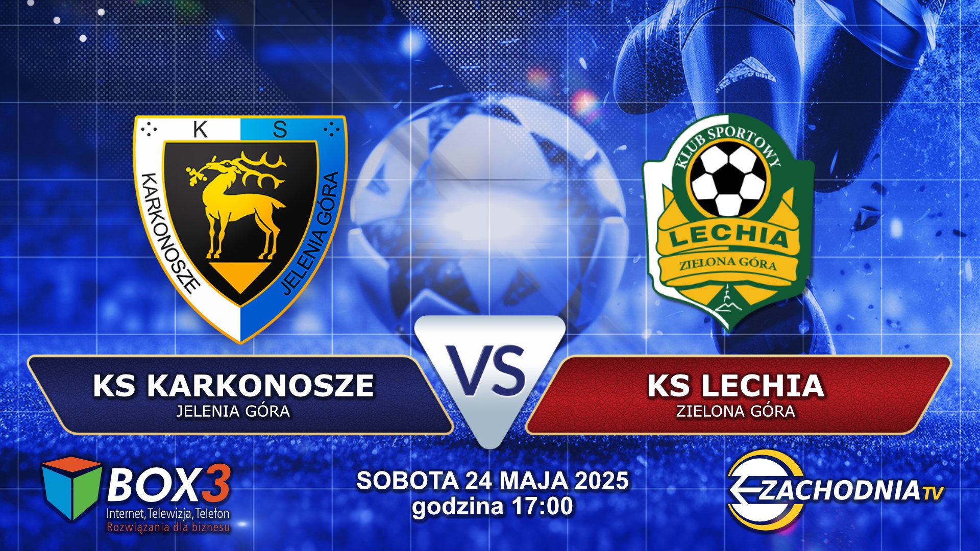 Transmisja meczu KS Karkonosze vs KS Lechia Zielona Góra - zachodnia.tv